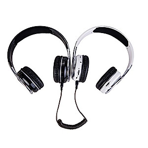 Contixo KB-2600 Kid Foldable Wireless Bluetooth Headphone White