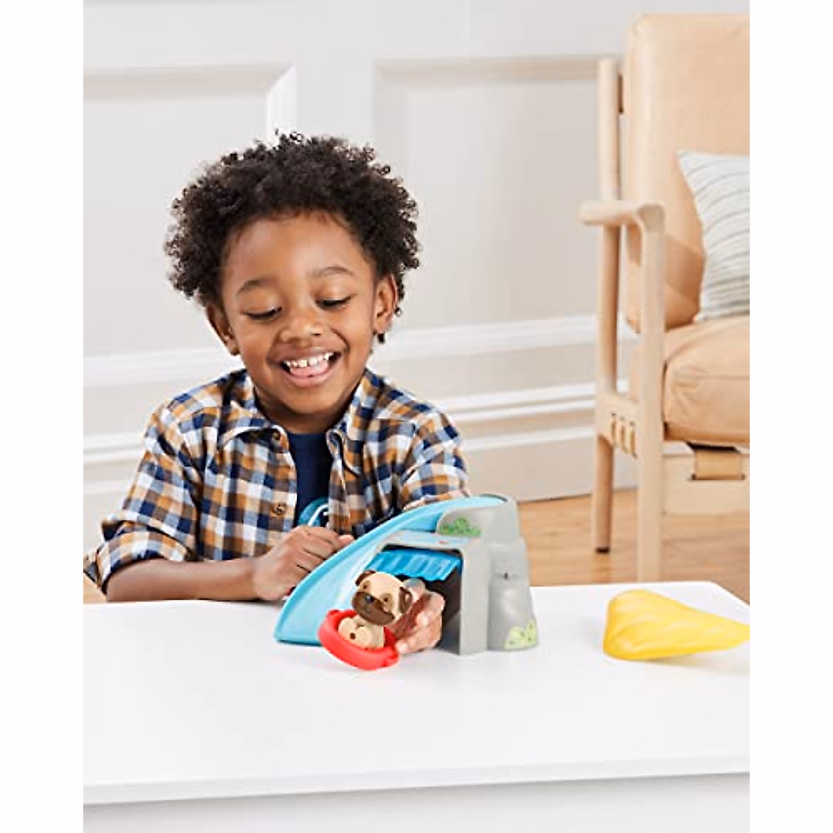 Skip Hop Pretend Play Zoo Outdoor Adventure Rock Climb Play Set, Toy for Kids 2 Years and Up, Monkey (Pack of 2)