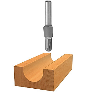 Bosch 85444M 1/8 in. x 1/4 in. Carbide Tipped Core Box Bit