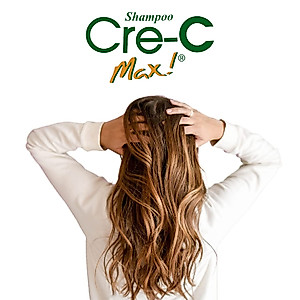Cre-C Max Shampoo, Cleansing Shampoo, Strengthening Shampoo, Helps Prevent Hair Loss for men and women, Volume and Shine to your hair, 8.46 FL Oz, Bottle