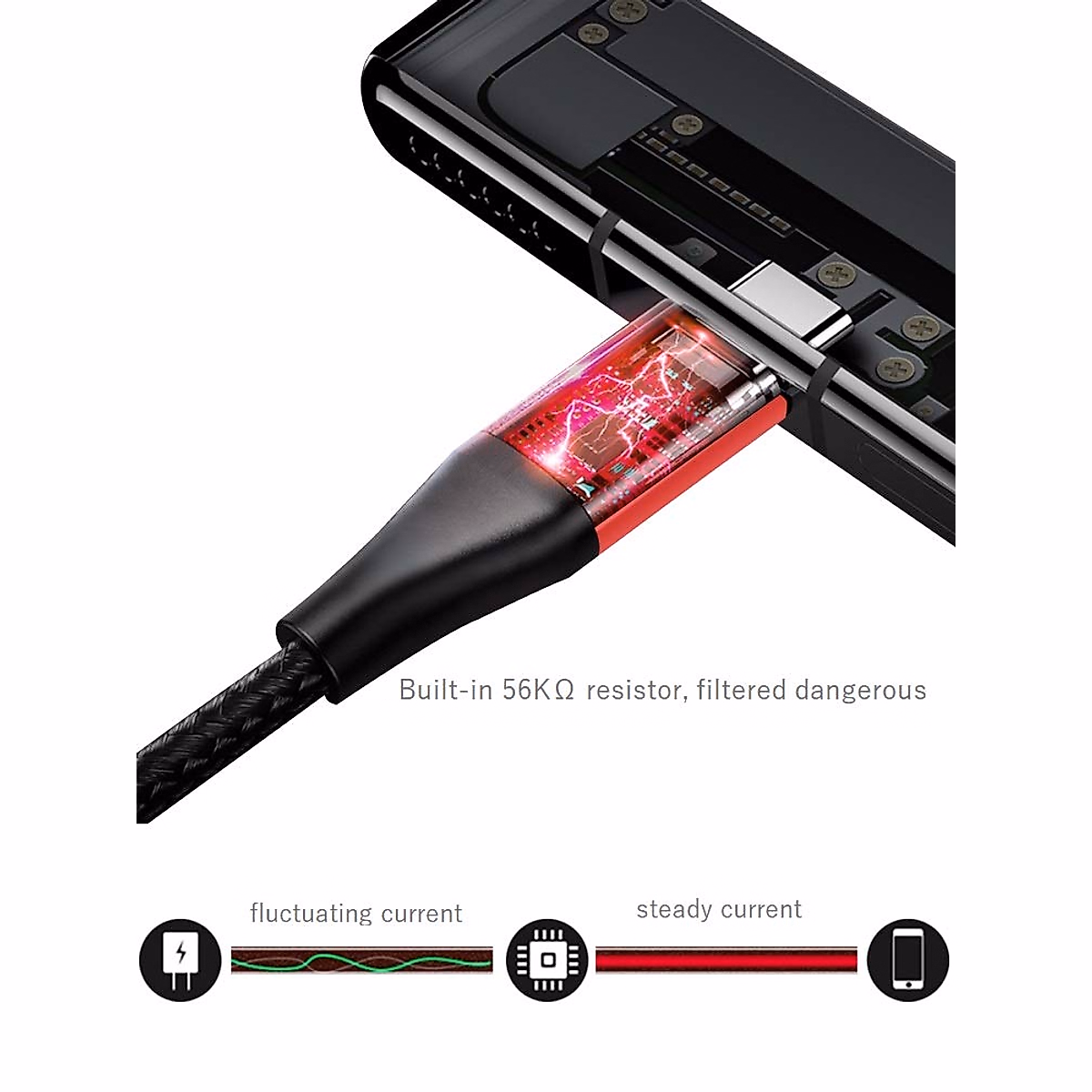 Micro USB Fast Charging Cable, USB A to Micro USB, Premium Android Cord Charger for Cell Phones
