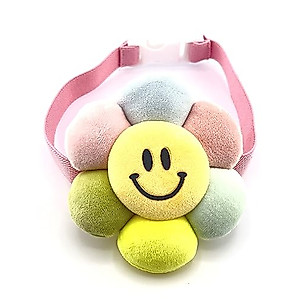 2Pack Cute Curtain Tiebacks, European Style Sunflower Drape Tie Backs, Decorative Drape Tie Backs Holdback Holder for Baby Kid Girls Living Room Window Draperies for Christmas Home Holiday Décor