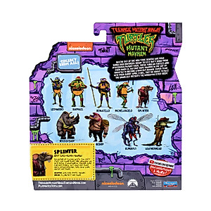 Teenage Mutant Ninja Turtles: Mutant Mayhem 4” Splinter Basic Action Figure by Playmates Toys