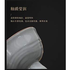 EYLINK Tea cup Chinese tea cup pretty tea cupp china cup Tea cup teacup sets for women (Princess Cup/Lotus pond)