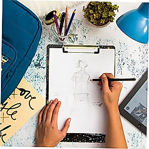 STOBOK 3pcs Clipboards Exam Convenient File Case Document Clipboard Size Portable Conference Teacher Plastic Holder Writing A Board for with Nurses Fashion Low Folder Paper Letter Office