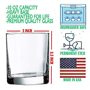 Alankathy Mugs 10 oz Rock Whiskey Glass (butterfly)