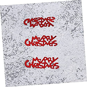 NOLITOY New Year Confetti Christmas Table Decor Star Table Scatters Snowflake Glitter Confetti Christmas Tree Decoration Ornaments Elk Decor Metal Trim Christmas Confettis Mix Star Catalog