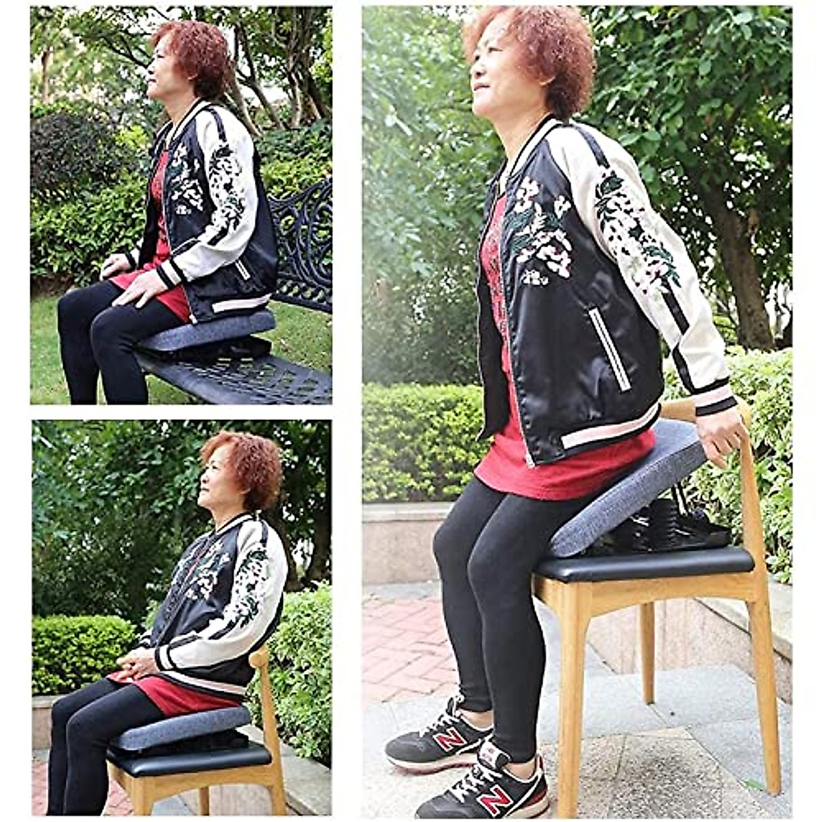HONGKEFIT Upeasy Seat Assist Cushion, Uplift Seat Assist for Seniors & Disabled - Portable Seat Self-Help Lifting Device, Elderly Sofa Support Pad Lift Chair, Support Up to 150KG