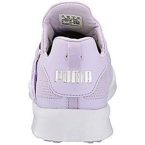 PUMA Women's Laguna Sport Golf Shoe, Light Lavender Silver White, 9