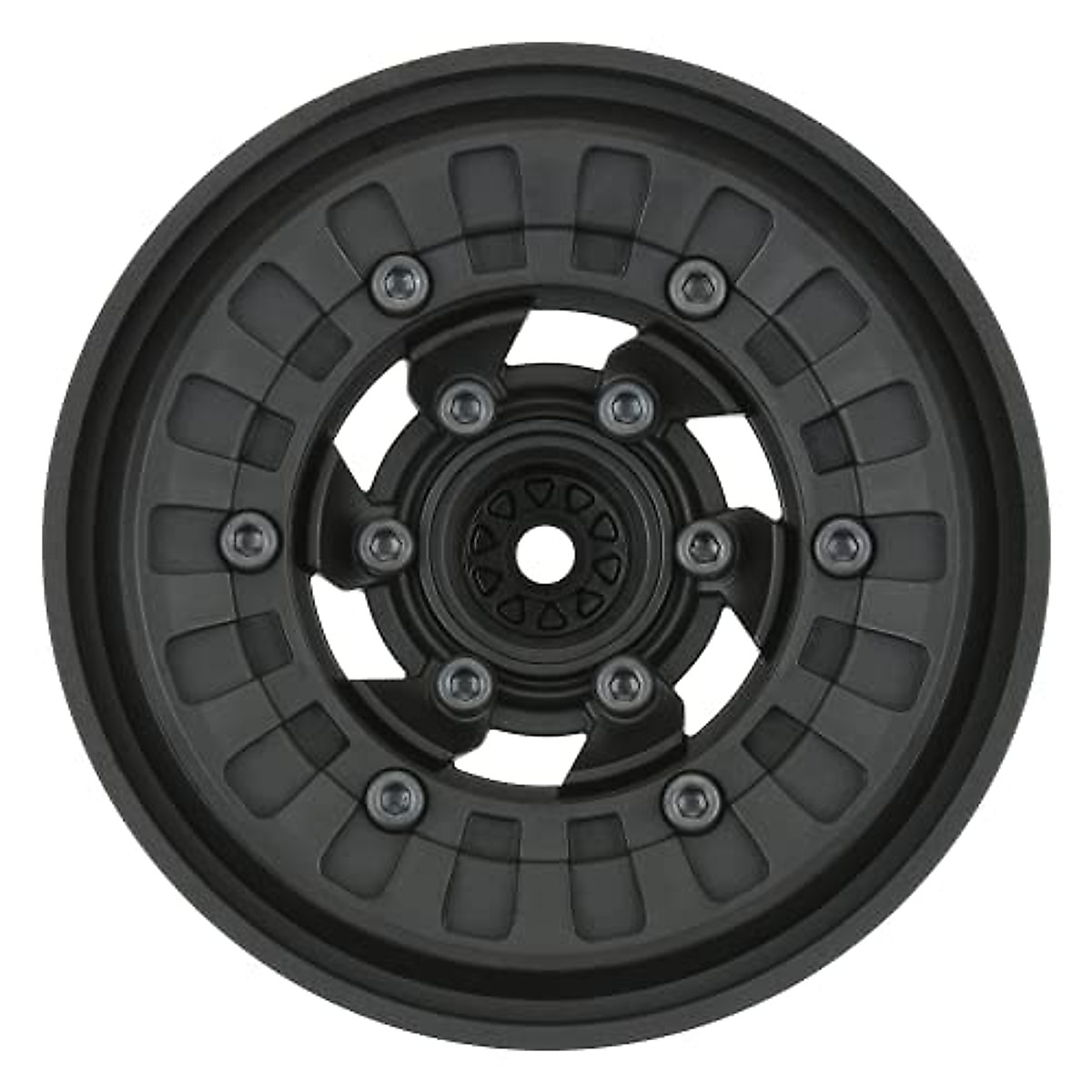Pro-line Racing 1/10 Vice CrushLock Front/Rear 2.6" 12mm Crawling Wheels 2 Blk/Blk PRO278903