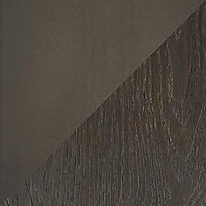 LumiSource Oregon Bench with Antique Metal and Espresso Bamboo BC-OR BKLS ANE