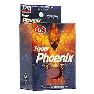 KMC Sleeves Full Size Hyper Phoenix - Matte Red (100)