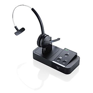 Jabra PRO 9450 Mono Midi-Boom - Professional Wireless Unified Communicaton Headset (Renewed)
