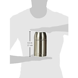 IBILI Thermos Flask for Food, Silver, 600 ml