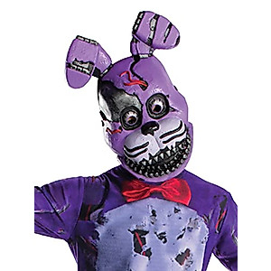 Rubie's Boy's Five Nights At Freddy's Nightmare Bonnie The Rabbit Costume, Large, Multicolor