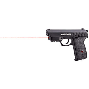 Crosman PFM520 Night Stalker CO2-Powered Air Pistol With Red Laser Sight (Class II <1 mW)