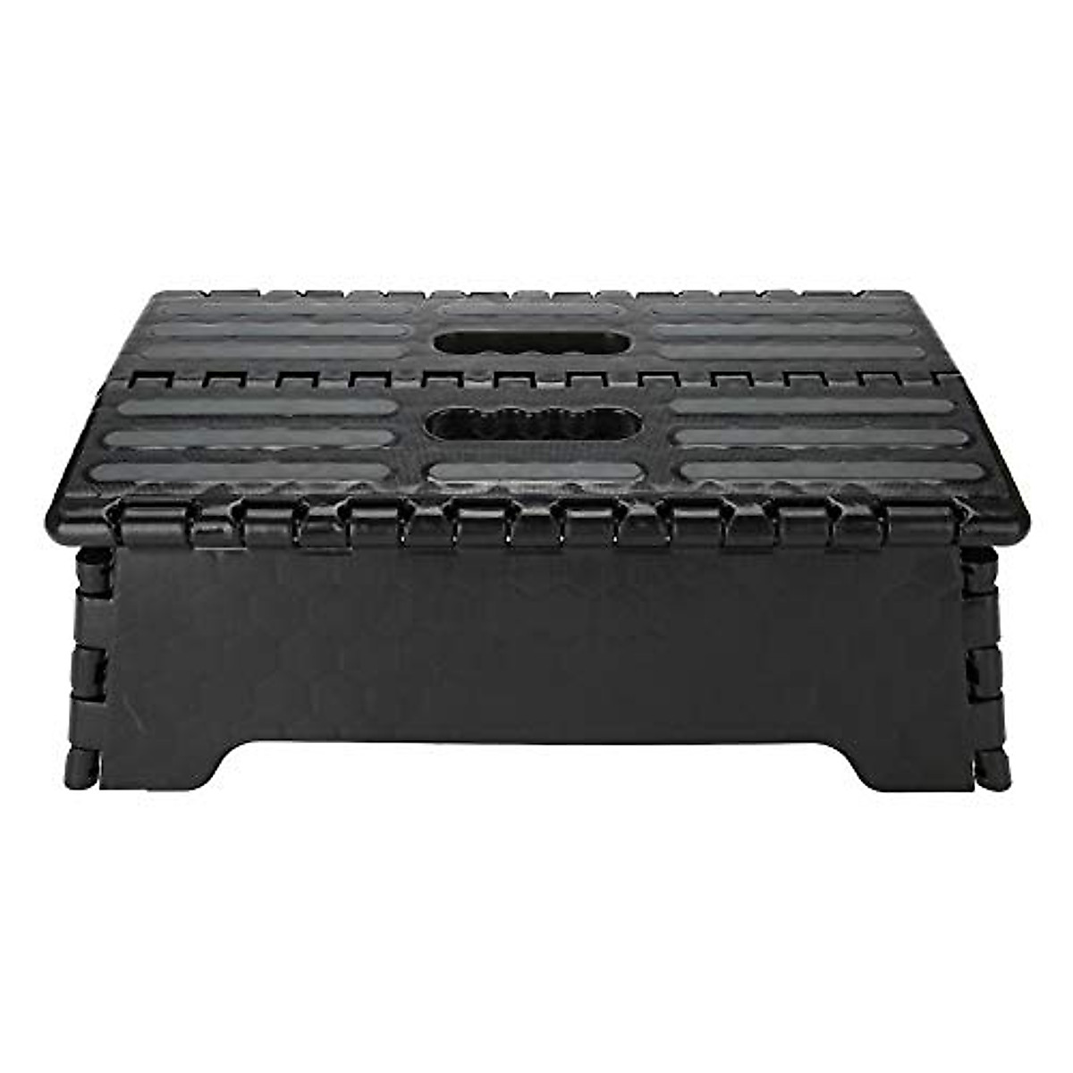 TOPINCN Folding Step Stool The Lightweight Step Stool is Sturdy Enough to Support Adults and Enough for Kids. Opens Easy with One Flip. Great for Kitchen, Bathroom, Bedroom, Kids