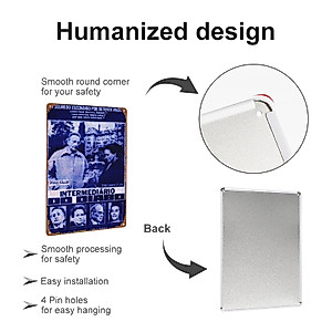 The Changeling Professional Tin Poster- Ideal Wall Decor for Bars, Cafes, Offices, Restaurants, Homes, Gardens, Shops, Clubs - 12 X 8 Inches