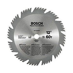 Bosch PRO1260COMB 12-Inch 60 Tooth ATB Combination Saw Blade with 1-Inch Arbor