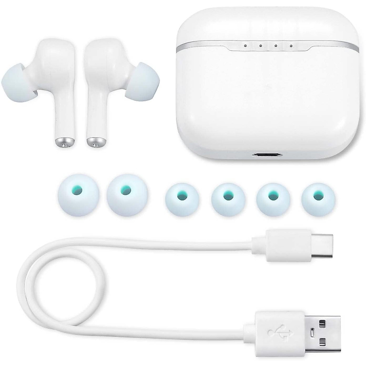 Dartwood Active True Wireless Noise-Canceling Earbuds - Dartpods+ Portable Splashproof Immersive Sound Earphones with Bluetooth Connectivity