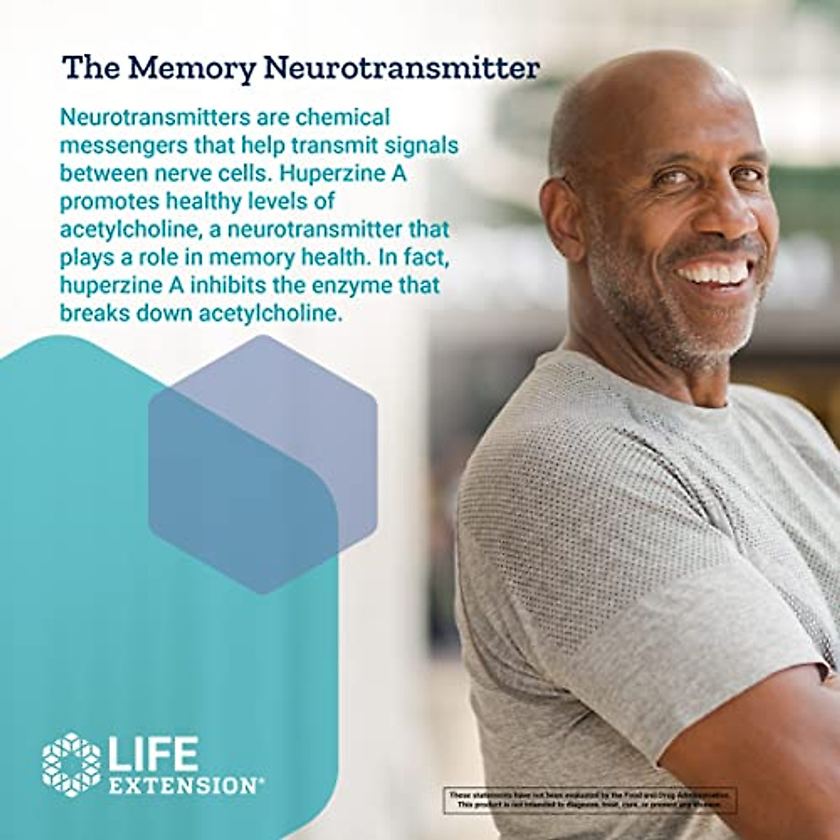 Life Extension Huperzine A 200 mcg – Promotes Memory Health – Gluten-Free – Non-GMO – Vegetarian – 60 Vegetarian Capsules