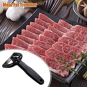 Brisket & Meat Trimmer - Handheld Meat Slicer Ergonomically Handle Kitchen Meat Cutter Fat Removal Tool for Beef, Pork, BBQ