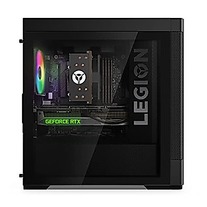Lenovo Legion Tower 5i - 2022 - Gaming Desktop - NVIDIA GeForce RTX 3070 - Intel i7-12700F - RTX 3070-16GB RAM - 1TB SSD - Win 11 - Black - Mouse & Keyboard - Free 3-Month Xbox GamePass