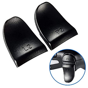 MMOBIEL 2 Pair R2 L2 Trigger Extension Buttons for Playstation 4 PS4, PS4 Slim, PS4 Pro Dualshock Controllers Professional Improvement Adjusters