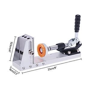 Pocket Hole Jig Kit, Power Tool Accessory Jigs, Professional All-in-One Joint Angle Tool, High Precision Woodwork Drill Guides,Wood Hole Jig System Kit