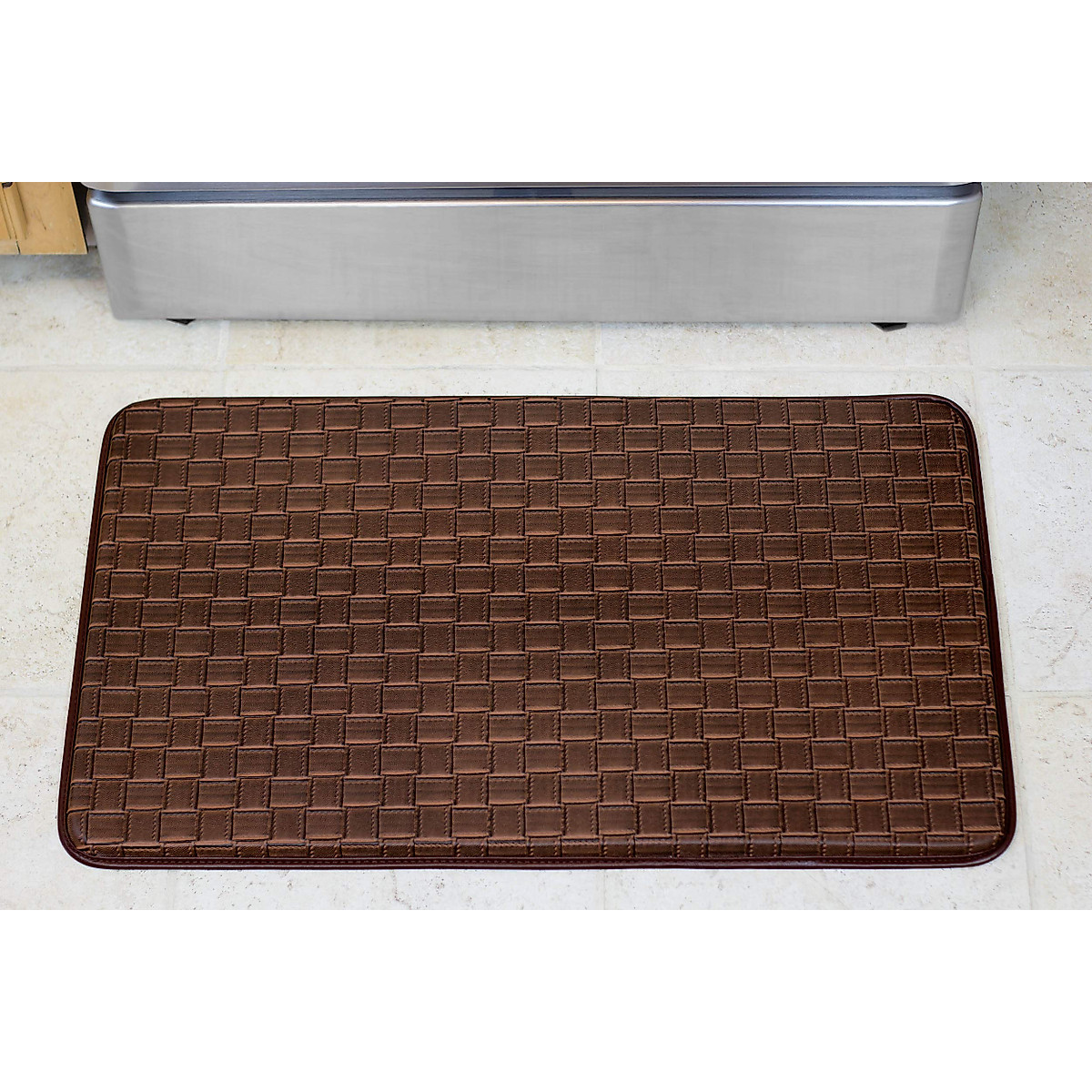 Chef Gear Playa-Obsolete Anti-Fatigue Kitchen Mat, 18 x 30, Mocha