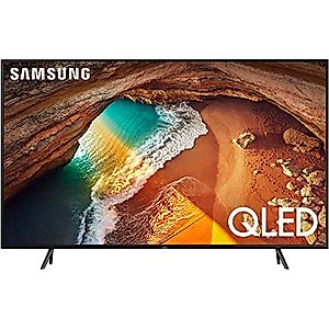 Samsung QN55Q60RAFXZA Flat 55'' QLED 4K Q60 Series (2019) Ultra HD Smart TV with HDR and Alexa Compatibility