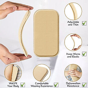 Nuanchu Women Lipo Side Foam Lipo Lateral Foam Pads Flattening Lipo Foams and Boards Abdominal Compression Board Preventing Loose Skin, Sagging (4 Pieces)