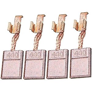 CB440 Carbon Brush Set for Makita CB-440 CB-448 CB-436 195021-6 194427-5 194159-4 TD134D BFS440 BDF446 (4Pack)