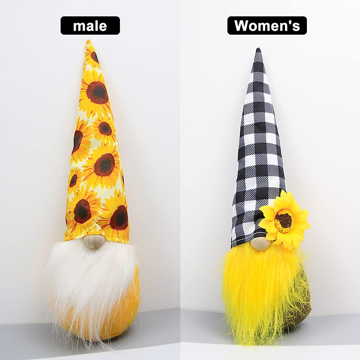 ivolks Sunflower Doll Gnomes Plush Pack of 2-Piece