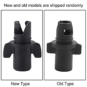 Pump Hose Valve Adapter, Inflatable Boat Foot Pump Valve Adapter for Inflatable Boat Kayak Boat Halkey Roberts Valve Adapter Air Pump Adapter For Inflatables