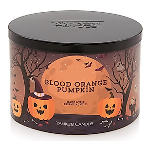 Yankee Candle Halloween 2023 Blood Orange Pumpkin Large 3-Wick Tumbler Candle