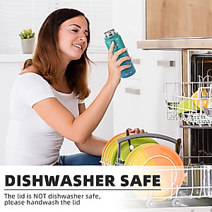 Fanhaw 20 Oz Insulated Stainless Steel Water Bottle with 1 Lid (Chug Lid) - For Kids, Women, Men | Leak & Sweat Proof with Anti-Dust Lid (Green Pink)