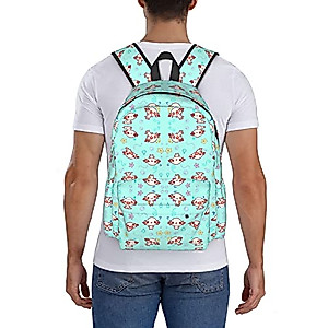 YISHOW The Axolotl Kawaii Classic Backpack With Adjustable Padded Shoulder Straps For College Travel Work For Men Women