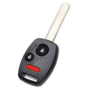 NPAUTO Key Fob Replacement for Honda CRV CRZ Accord Fit Insight 2007 2008 2009 2010 2011 2012 2013 2014 2015 Keyless Entry Remote Control Car Ignition Key Fobs (MLBHLIK-1T, 3 Button, 1Pcs)