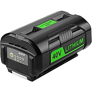 energup 40V 6500mAh Battery for Ryobi 40Volt Battery Ryobi 40V Power Tools OP4015 OP4026 OP40201 OP40261 OP4030 OP4040 OP40401 OP4050 OP4060A RY40200 RY40403 RY40204 for Ryobi 40V Lithium Battery