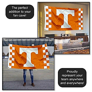 College Flags & Banners Co. Tennessee Volunteers Checkerboard Flag