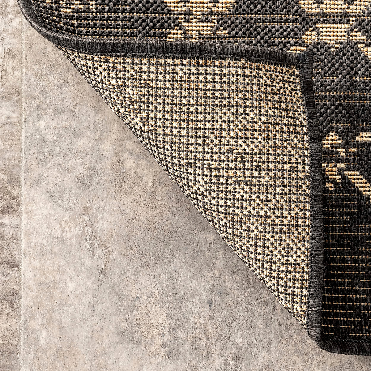 nuLOOM Grayson Moroccan Trellis Indoor/Outdoor Area Rug, 8x10, Charcoal