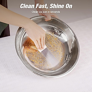 WARMOUNTS Gold Chafing Dishes for Buffet, 5QT Round Chafing Dish Buffet Set w/Glass Lid & Lid Holder, Thickened Stainless Steel Chafers and Buffet Warmers Sets for Weddings, Events, Banquet (2)