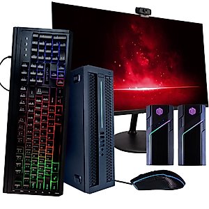 HP ProDesk 600G1 (RGB) Desktop Computer | Quad Core Intel i5 (3.2) | 8GB DDR3 RAM | 500GB SSD Solid State | Windows 10 Home | Perfect Family PC (Renewed)