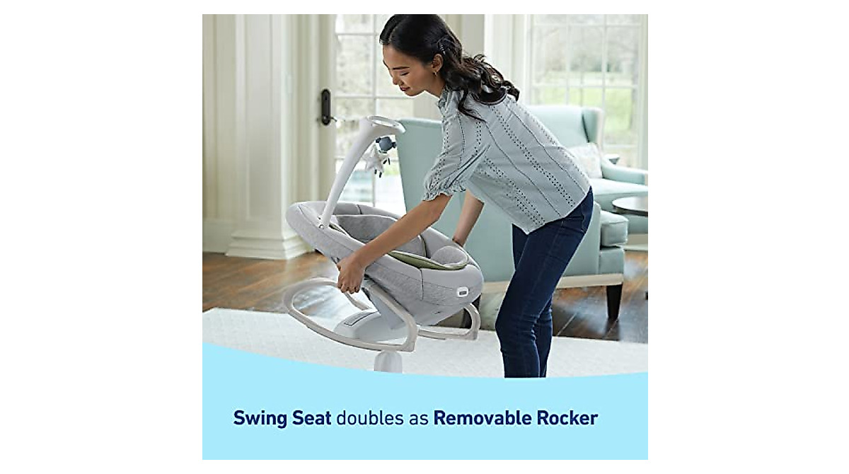 Graco Soothe My Way Swing & Rocker | 16 Soothing Motions