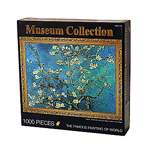 Moruska Almond Blossom by Vincent Van Gogh Jigsaw Puzzle 1000 Piece Art Painting Puzzles for Adults