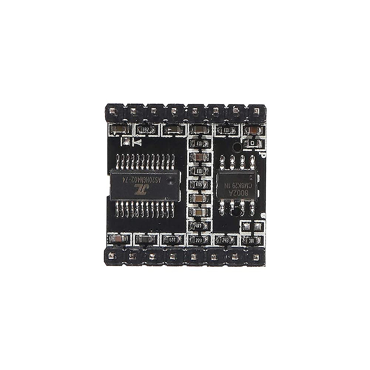 MELIFE 3PCS DFPlayer Mini MP3 Player Audio Voice Module MP3 Voice Decode Board Supporting TF Card U-Disk IO/Serial Port/AD