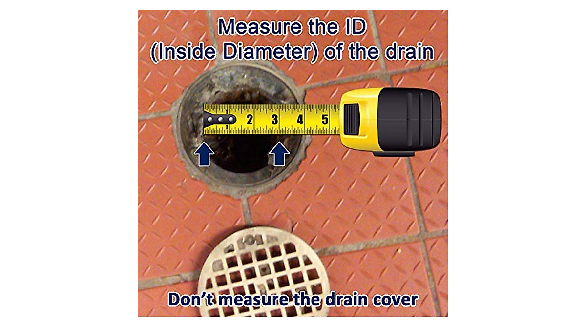 3" Plastic Mesh Drain-Strainer for Clean Floors