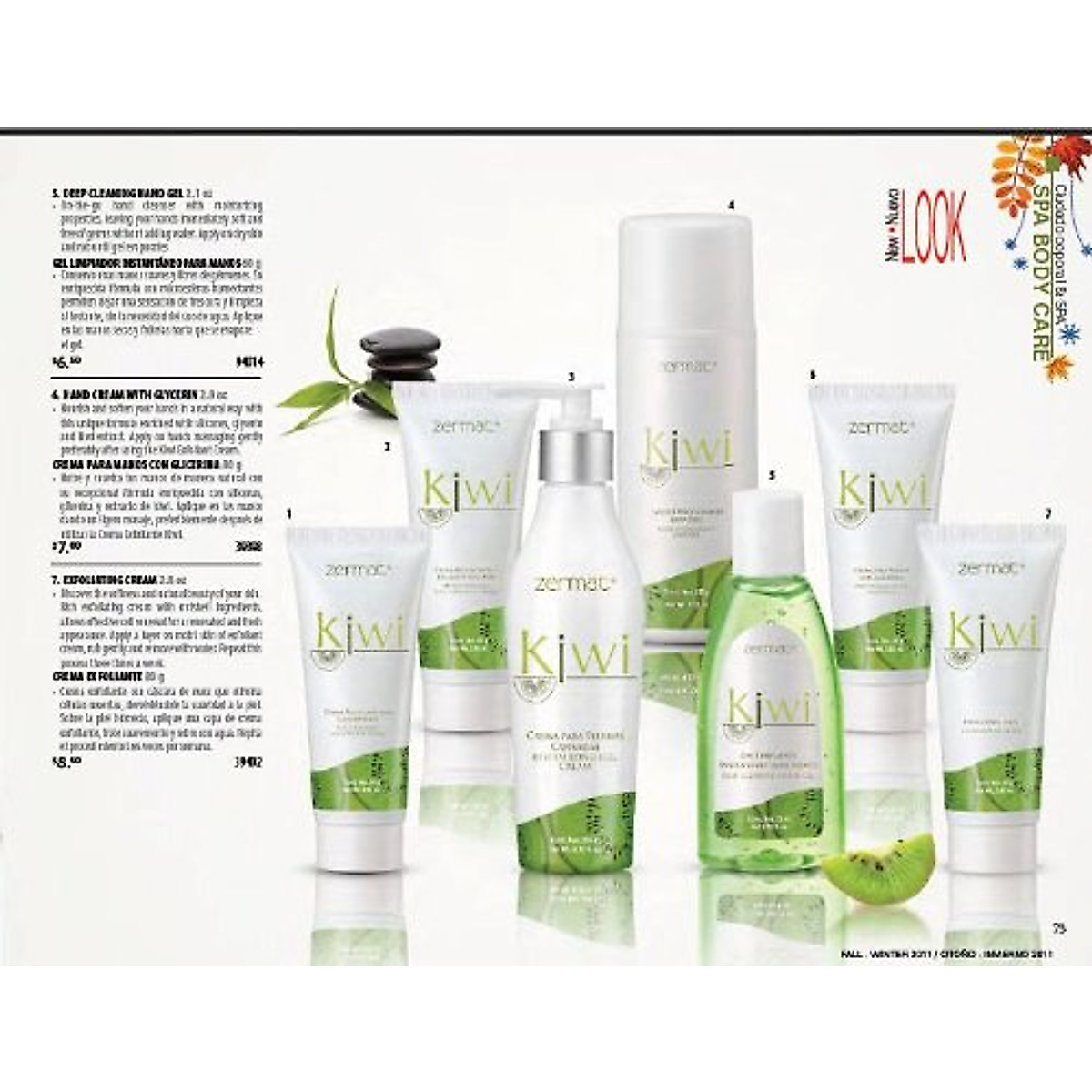 Zermat Perfum Body Fresh with Kiwi Extract,6.76oz Perfume Corporal Refrescante 200ml