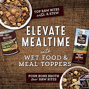 Castor & Pollux Pristine Grain Free Small Breed Free-Range Chicken Stew Canned Dog Food, (12) 3.5oz cans